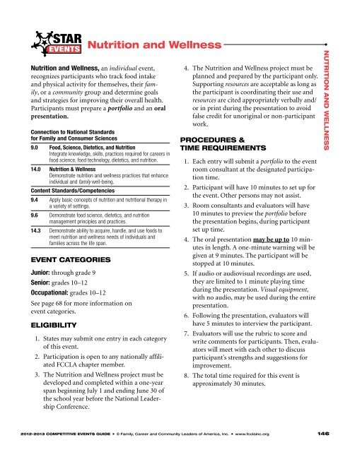 Fccla Fashion Construction Rubric