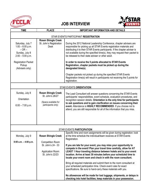 Fccla Recruitment