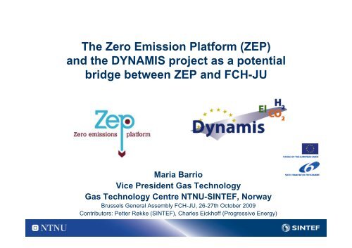 and the DYNAMIS project as a potential bridge between ... - FCH JU