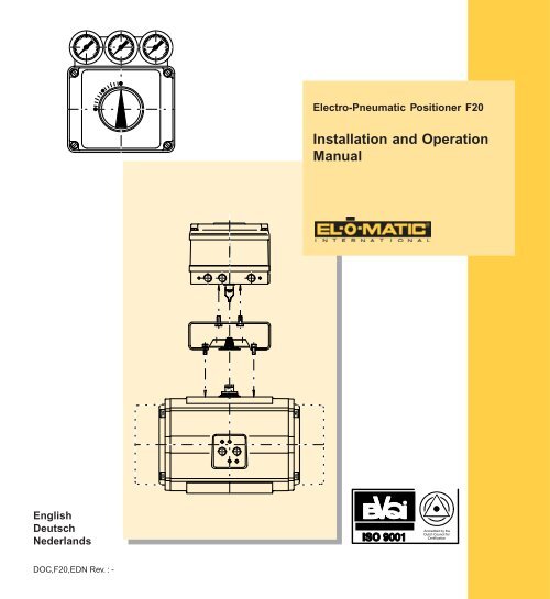 Installation and Operation Manual