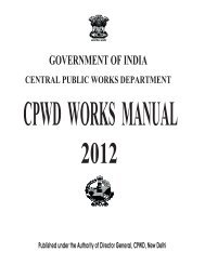 CPWD CONTACT US - Central Public Works Department