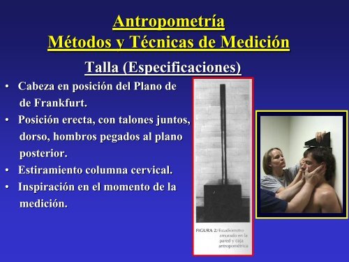 Antropometría Métodos y Antropometría Métodos y