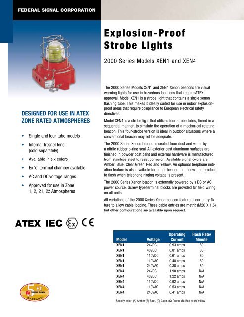 CS_2000 SERIES XEN1_XEN4_Rev102012.pdf - Federal Signal