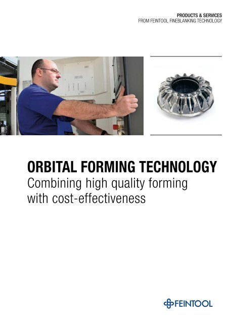 Orbital forming technology brochure - Feintool