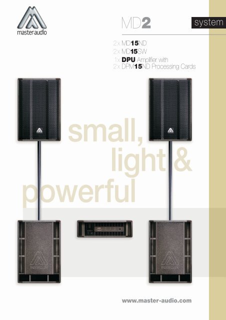MD2 www.master-audio.com
