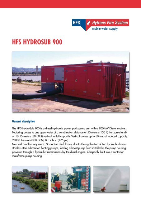 HFS HYDROSUB 900