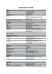 HYTRANS HydroSub 450 Specifications - Fire Fighting Technologies