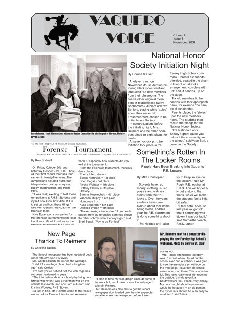 Fernley Vaqueros Logo Fernley Girls Basketball Team Proving To Be One