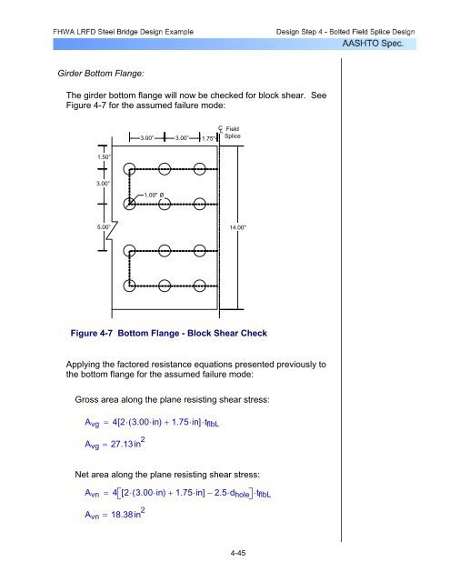 Girder Bottom Flange: The
