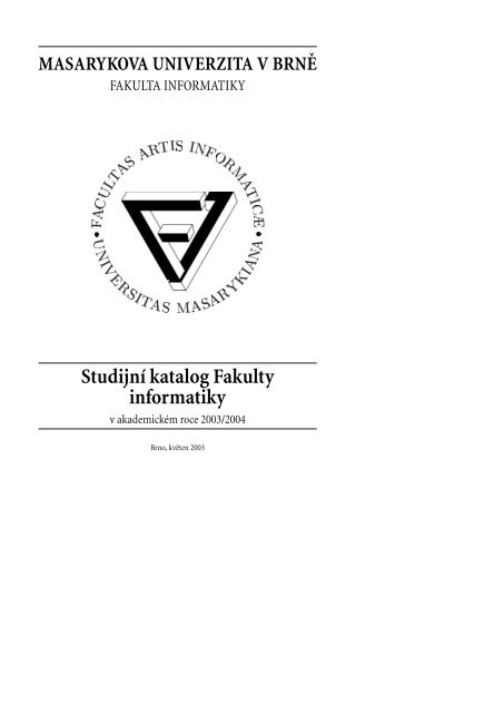 stáhnout - Fakulta informatiky