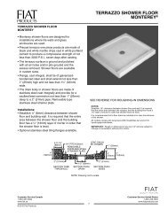 Spec Sheet - FIAT Products