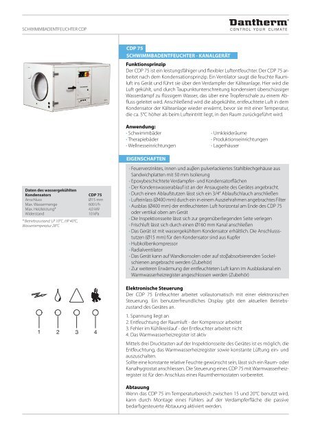 Dantherm CDP Datenblatt