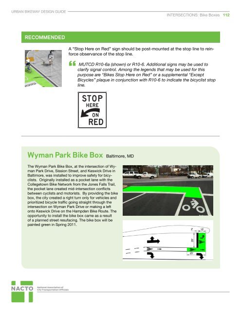 URBAN BIKEWAY DESIGN GUID