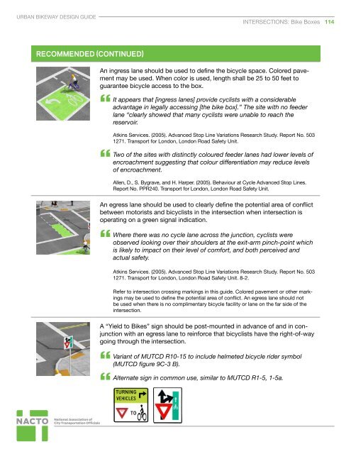URBAN BIKEWAY DESIGN GUID