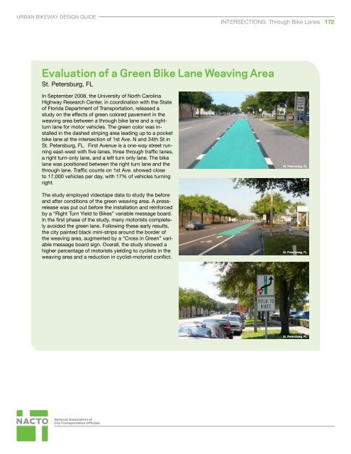 URBAN BIKEWAY DESIGN GUID
