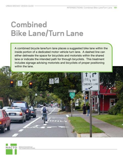 URBAN BIKEWAY DESIGN GUID