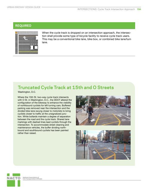 URBAN BIKEWAY DESIGN GUID