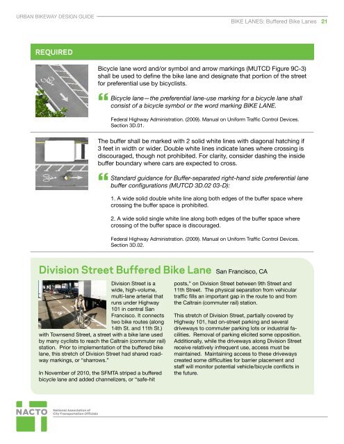 URBAN BIKEWAY DESIGN GUID