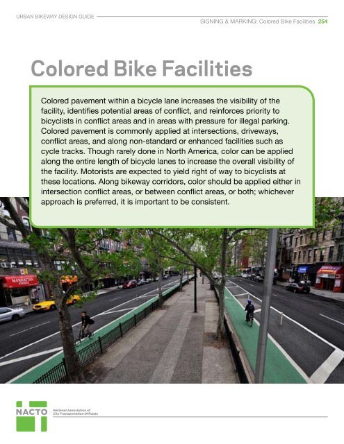 URBAN BIKEWAY DESIGN GUID