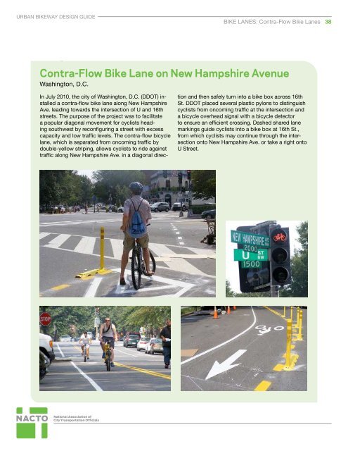 URBAN BIKEWAY DESIGN GUID