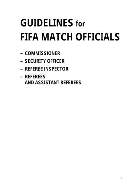 guidelines-match officials-e - FIFA.com
