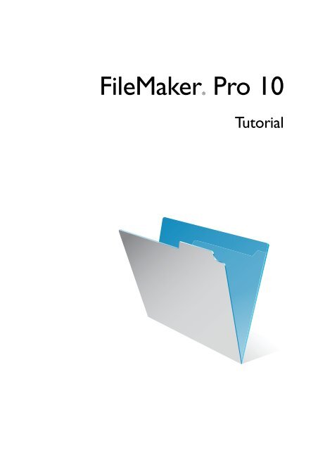 Filemaker Pro Tutorial