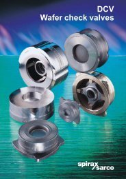 AE36 and AE36A Automatic Air Eliminators/Air Vents ... - Spirax Sarco