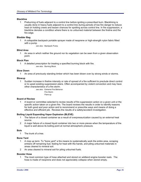 Glossary