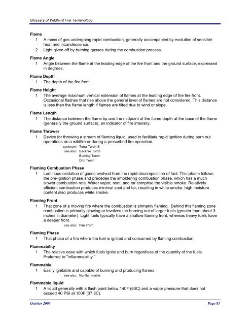 Glossary