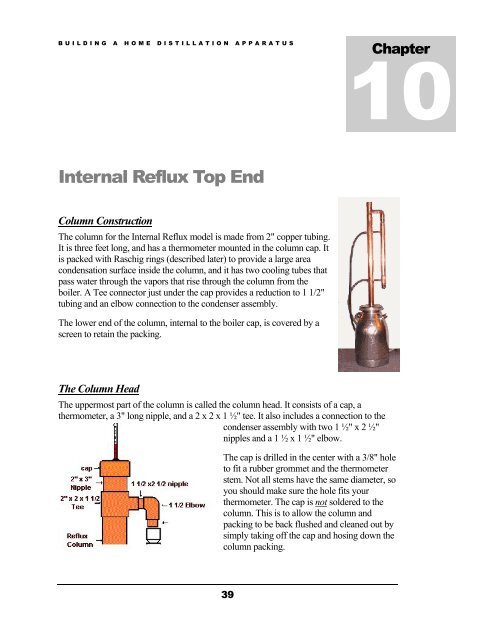 BUILDING A HOME DISTILLAT