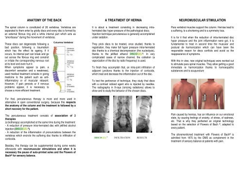 A GUIDE DEDICATED TO THE PATIENT FOR THE ... - Discogel