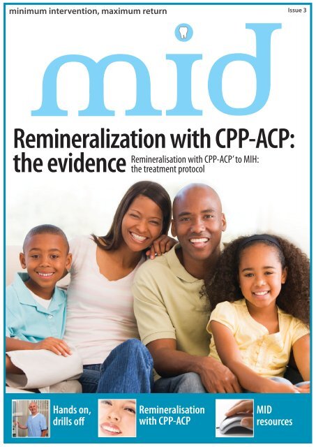 Remineralization With Cpp Acp Gc Europe