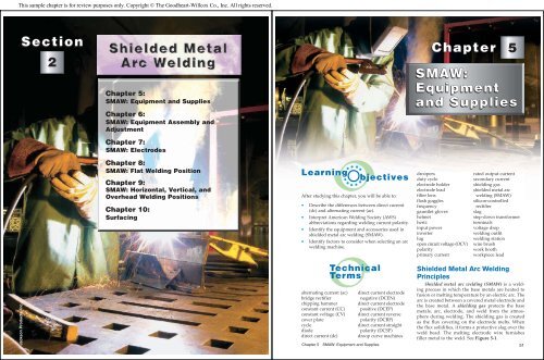 Chapter 5 - Goodheart-Willcox