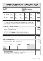 Addenbrooke's C Tool
