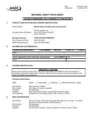 Download Flash Multi-Surface COSHH sheets - System Hygiene ...
