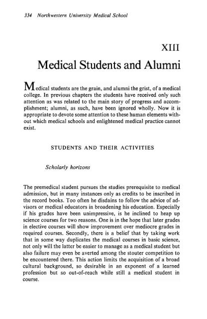 Medical Students and Alumni - Galter Health Sciences Library ...