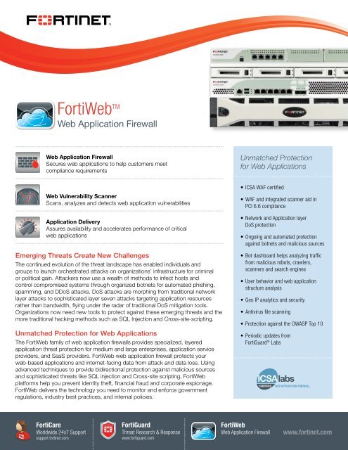 FortiWeb-400C - Fortinet