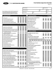 Square Baler Inspection Checklist