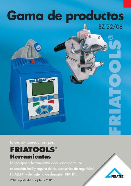 Gama de productos - Friatec AG