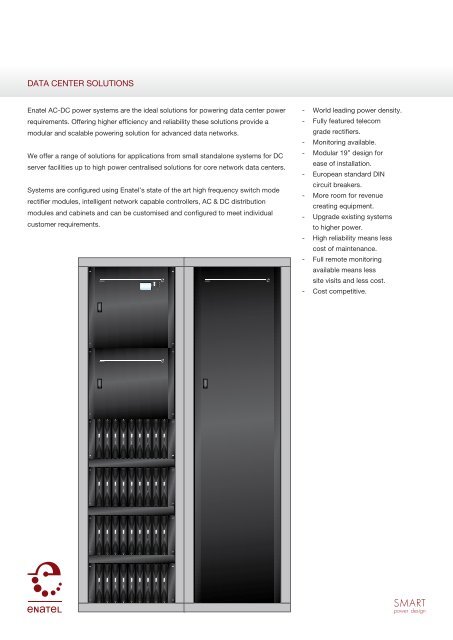 Enatel Data Center Solutions Brochure - Fusion Power System