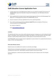 GaBi Education - GaBi Software