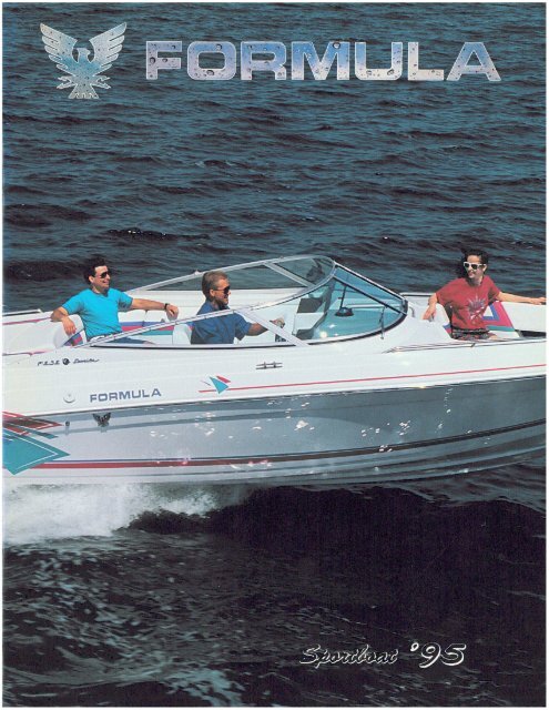 1995 Formula SportBoat Brochure.pdf - Formula Boats