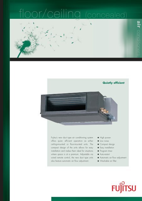 View Brochure Online - Fujitsu General UK