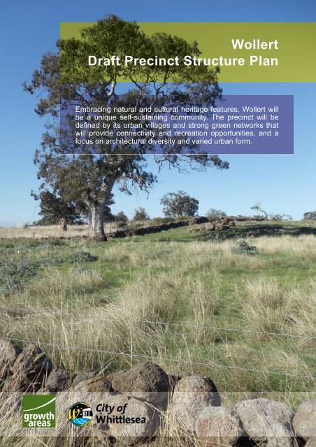 Wollert Draft Precinct Structure Plan - Growth Areas Authority