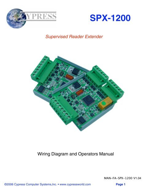 SPX-1200 - Galaxy Control Systems