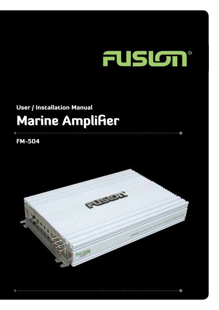 User Manual - Fusion