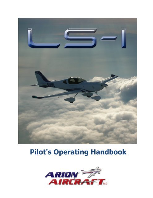 Pilot's Operating Handbook - Lightning Light Sport Aircraft