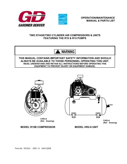 Gardner Denver Parts Diagram