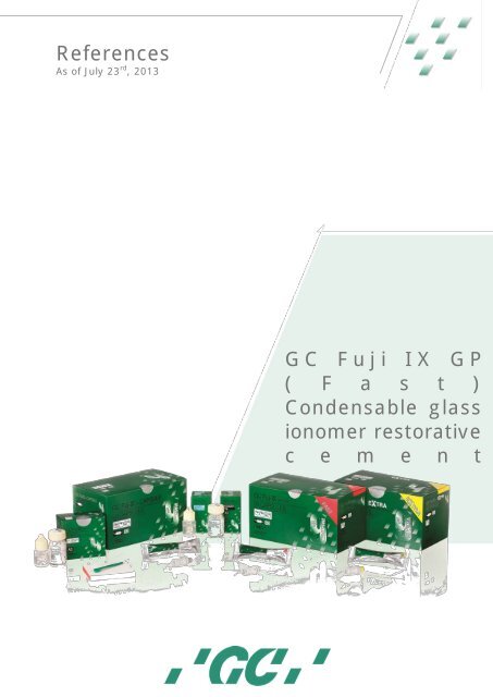 References - GC Europe