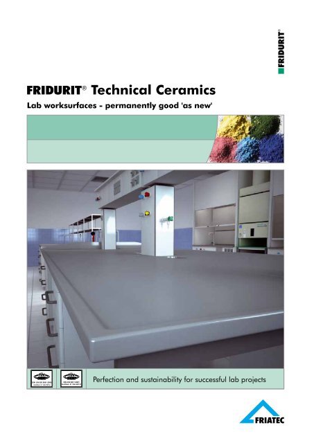 Technical description FRIDURIT Technical Ceramics - Friatec